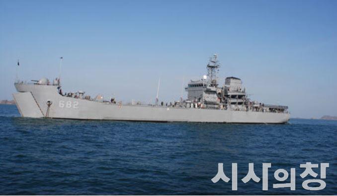 해군 비로봉함(LST-682) , 자매결연 함양군에 이웃돕기 나눔 실천 3년째 이어가 | 시사의창